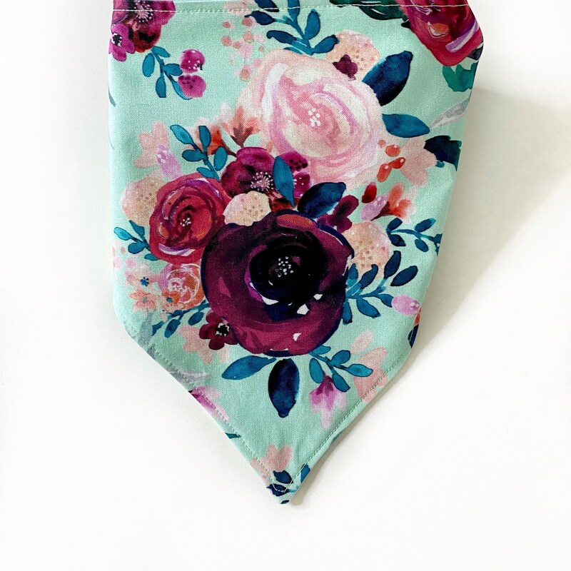 Flower Bandana - Etsy