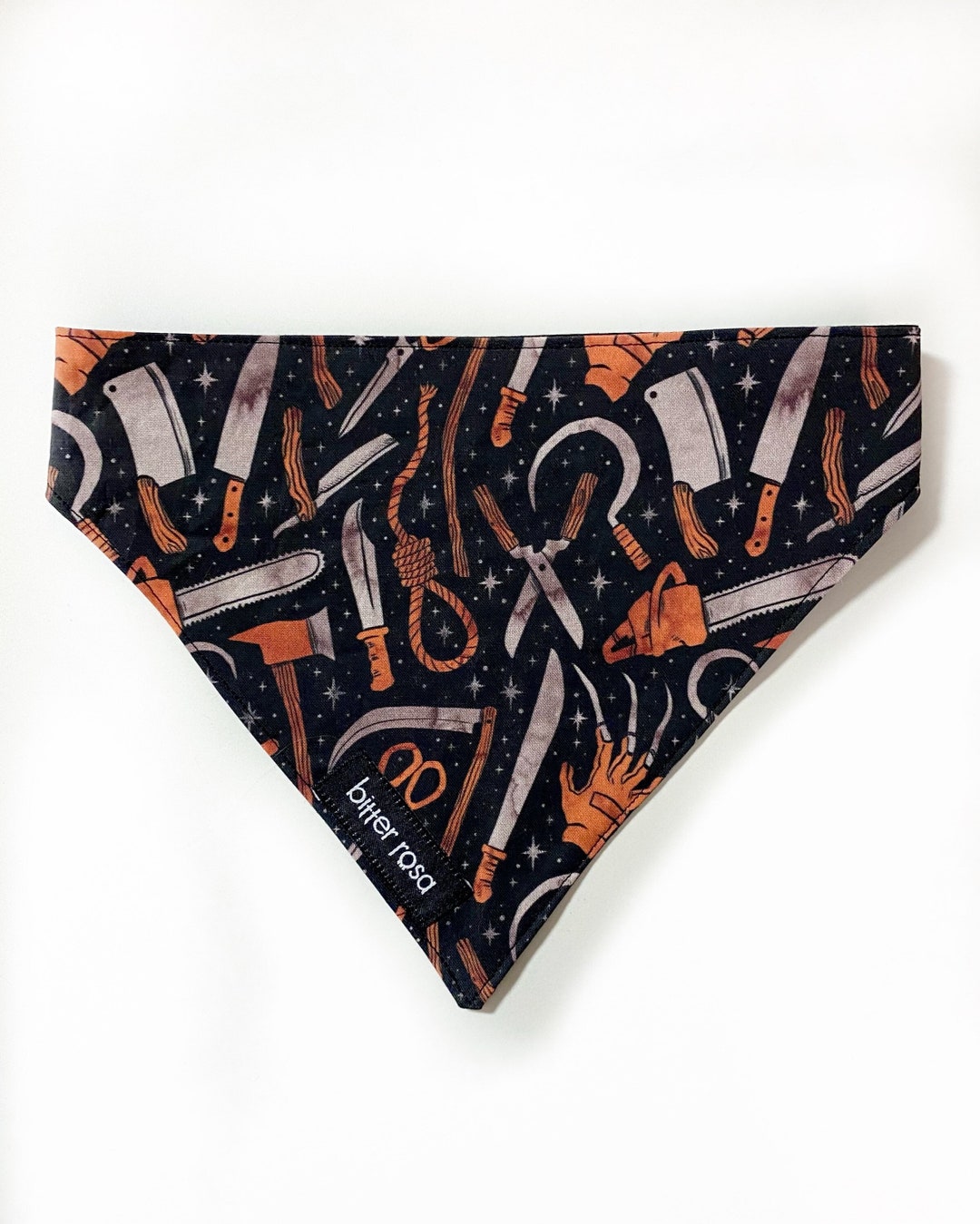 Horror Movie Weapons Dog Bandana, Halloween Pet Scarf - Etsy