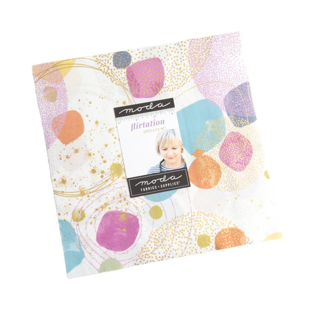 Flirtation, a Layer Cake by Zen Chic for Moda - Etsy