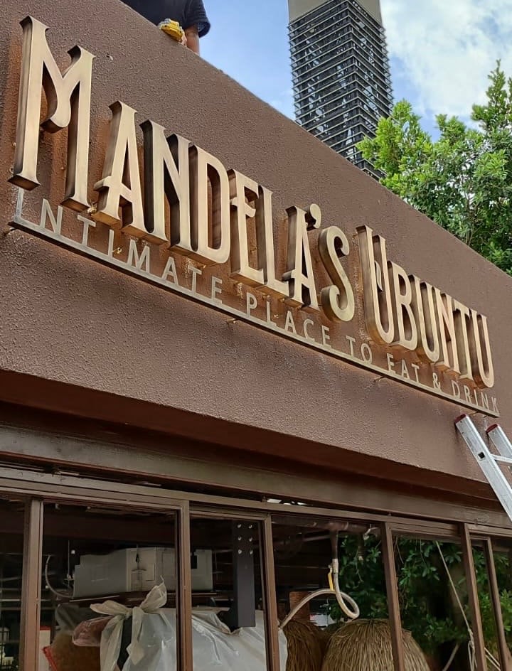 Custom Brass Sign - Backlit Sign - Illuminated Outdoor and Indoor ...