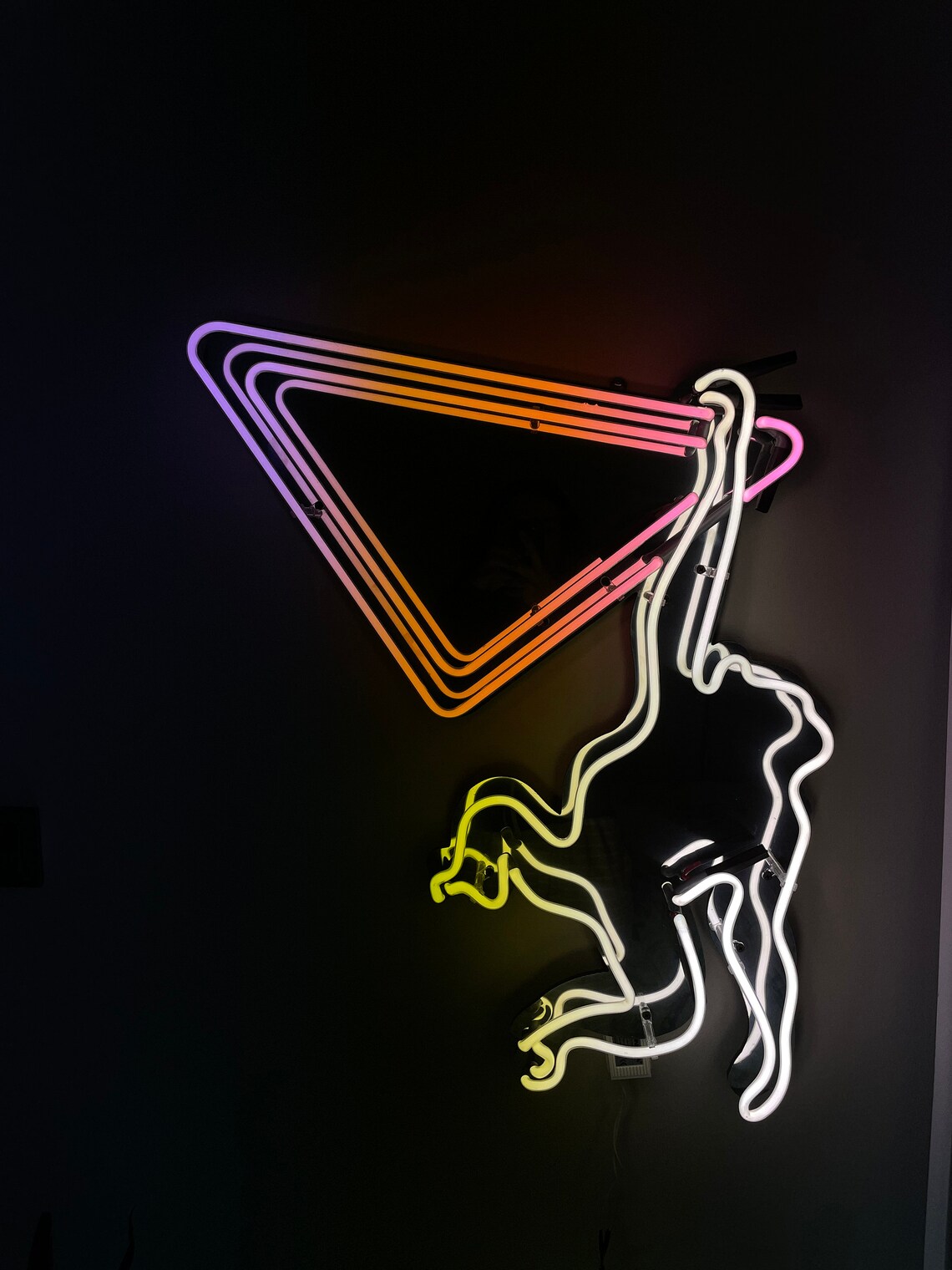Abstract Monkey Neon Sign Monkey Neon Sign Mirror Neon - Etsy