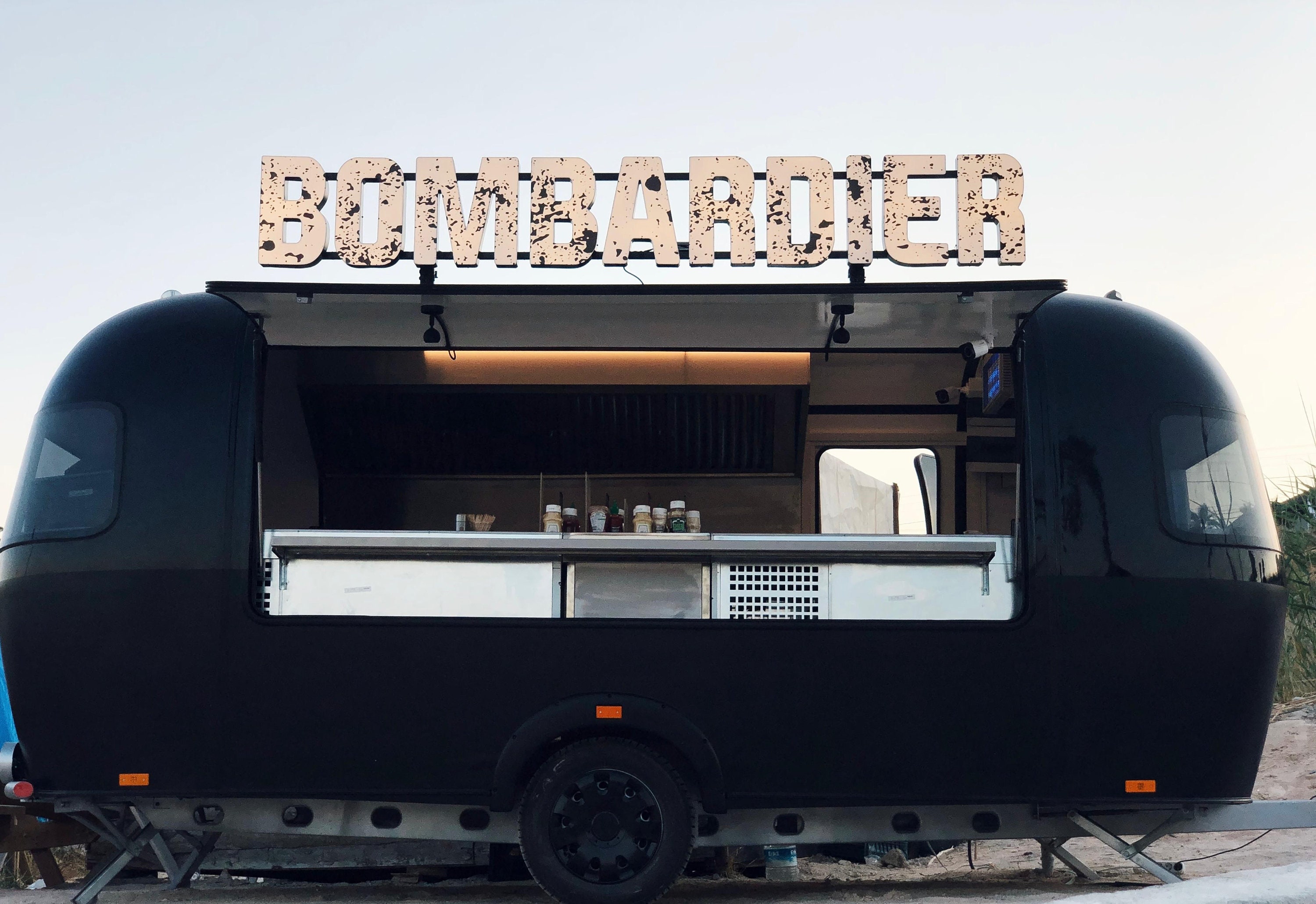 Food Truck Sign-food Trailer Sign- Roof Sign-3d Roof Sign-custom Food ...