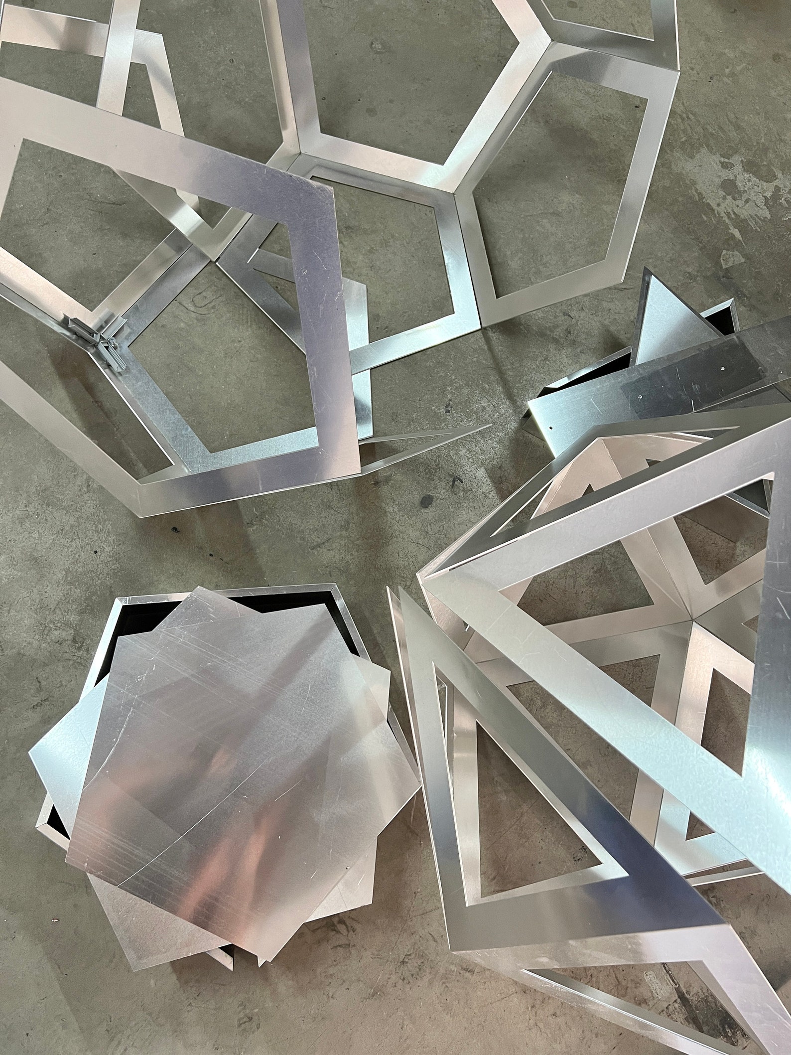 Dodecahedron Sculpture Infinity Mirror Lamp Mirror Reflection - Etsy