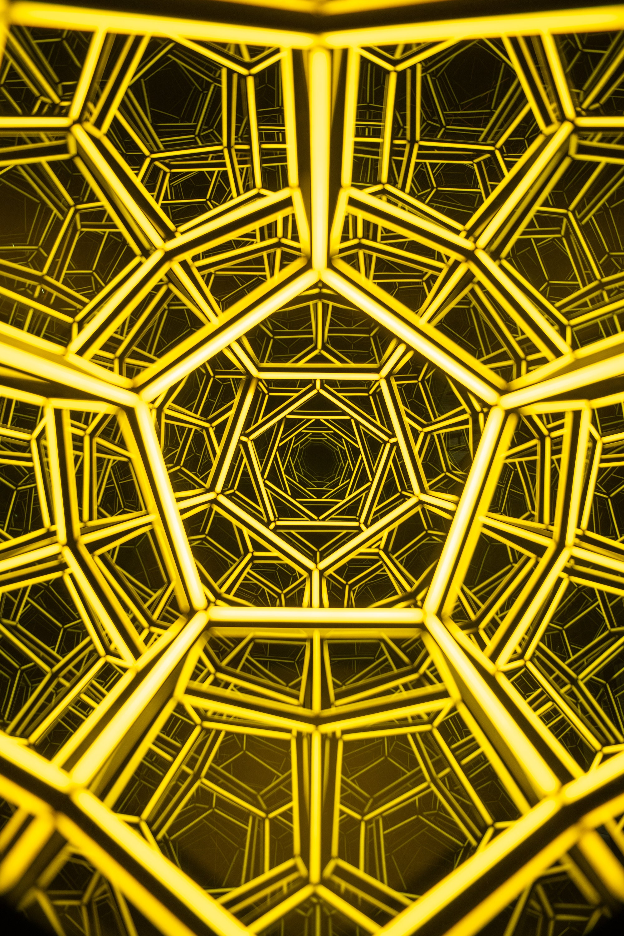 Dodecahedron Sculpture Infinity Mirror Lamp Mirror Reflection - Etsy