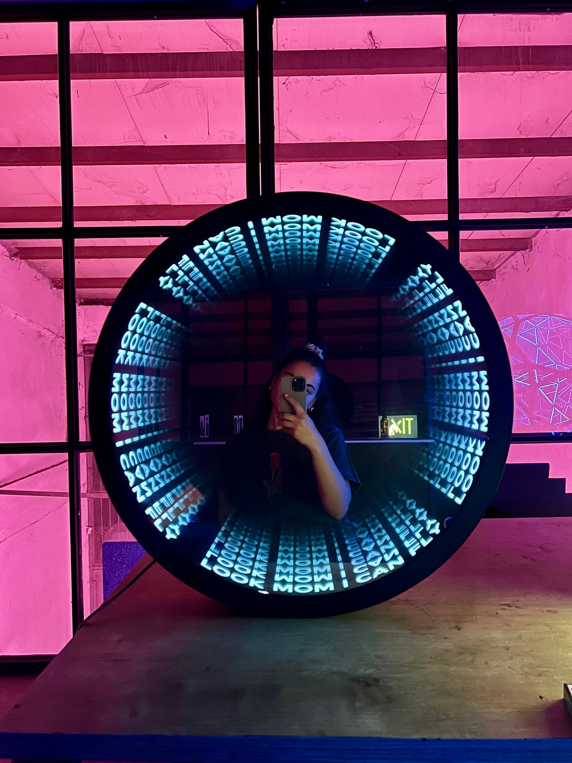 Custom Infinity Mirror - Infinity Mirror Wall Decor - Neon Infinity ...