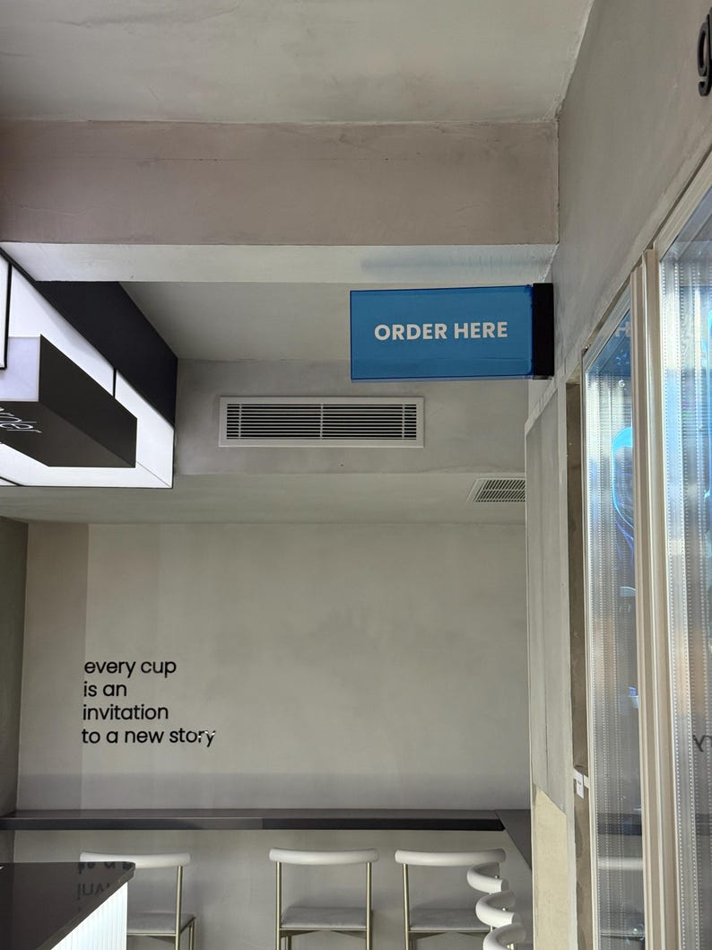 Custom Double-sided Acrylic Sign – Translucent Plexiglass Lightbox for ...