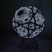 Dodecahedron Sculpture Icosahedron Sculpture Infinity Mirror Lamp ...
