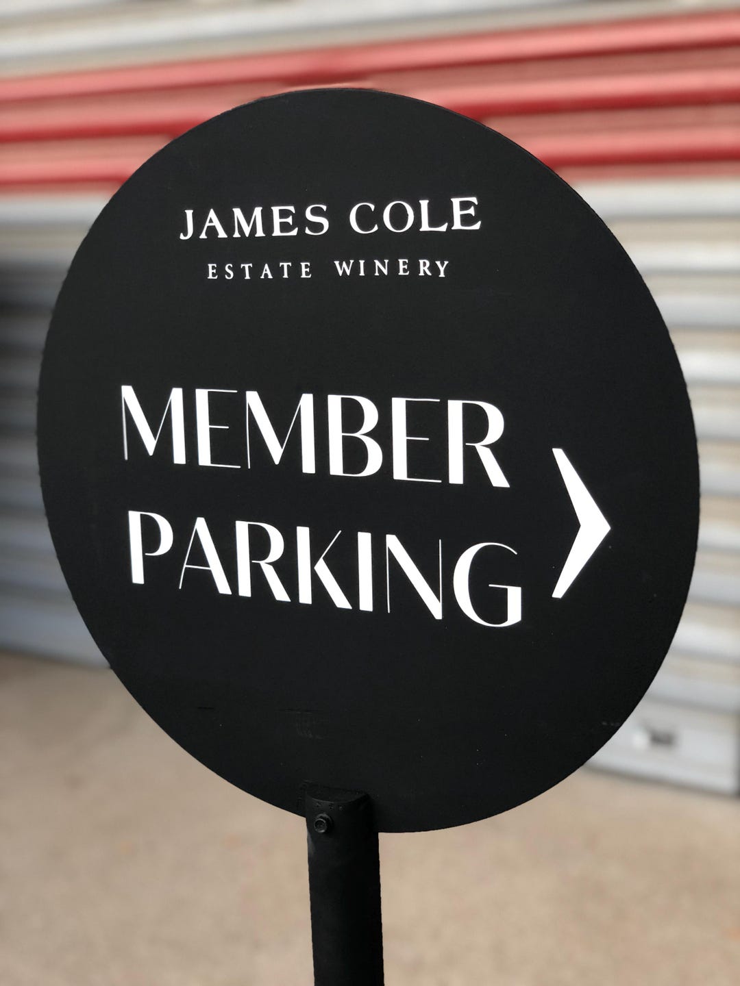 Standing Round Sign- Round Sign Board- Metal Round Frame Sign- Coffee ...