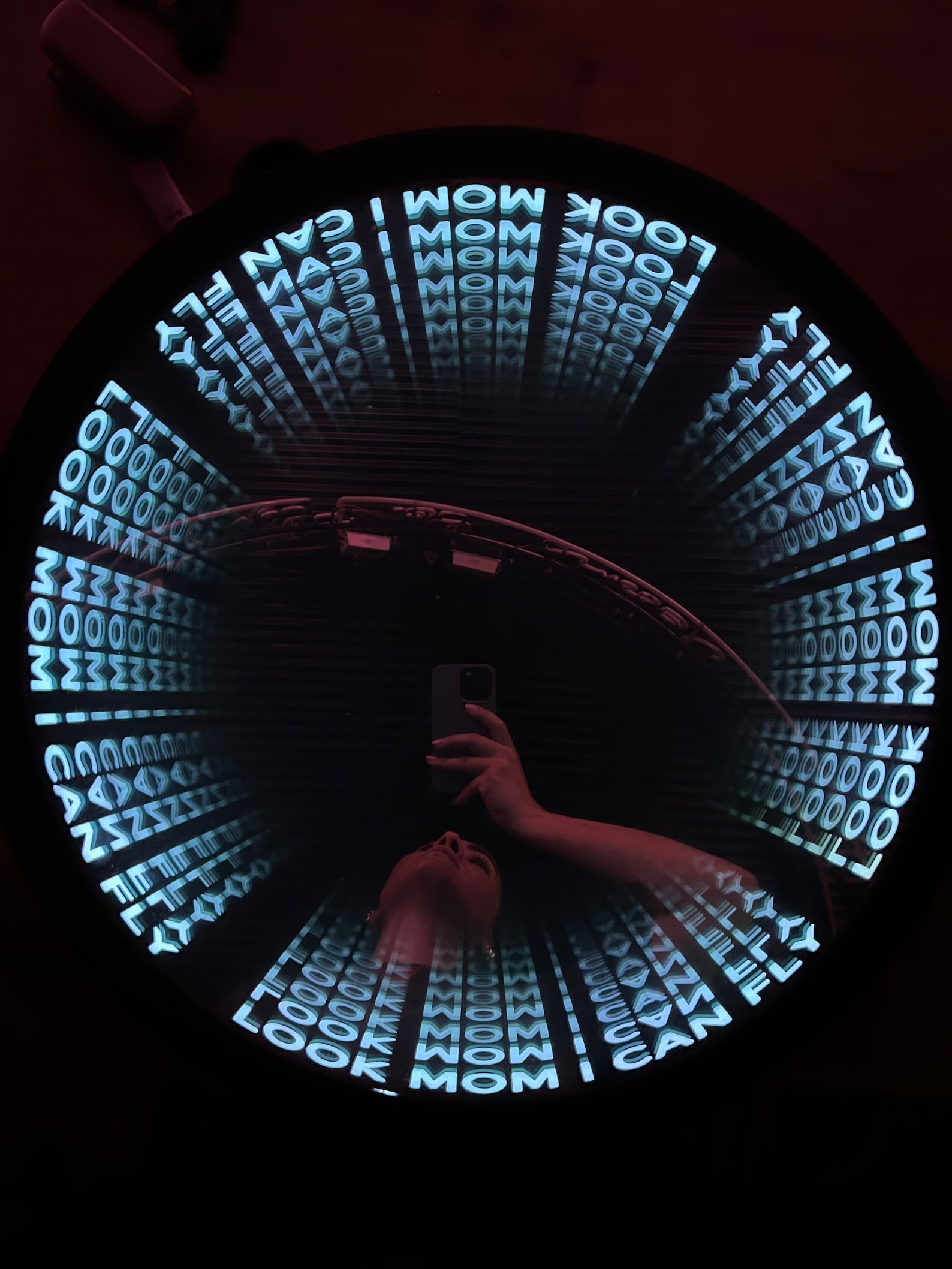 Custom Infinity Mirror - Infinity Mirror Wall Decor - Neon Infinity ...