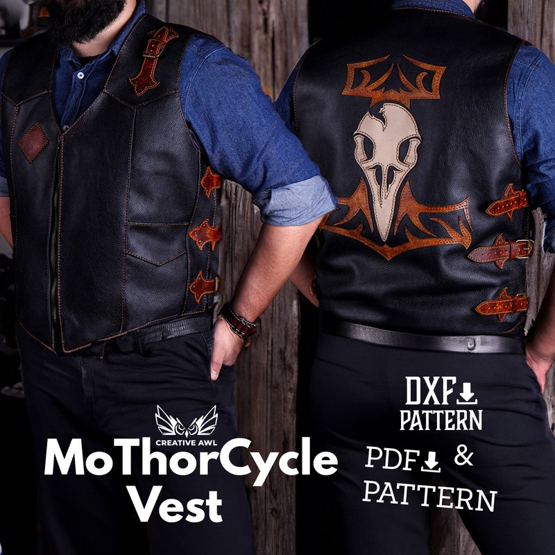 Leather Vest Cut - Etsy
