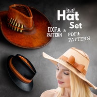Leather Cap Bundle | Leather Cap Pattern | Leather Patterns | Beginner ...