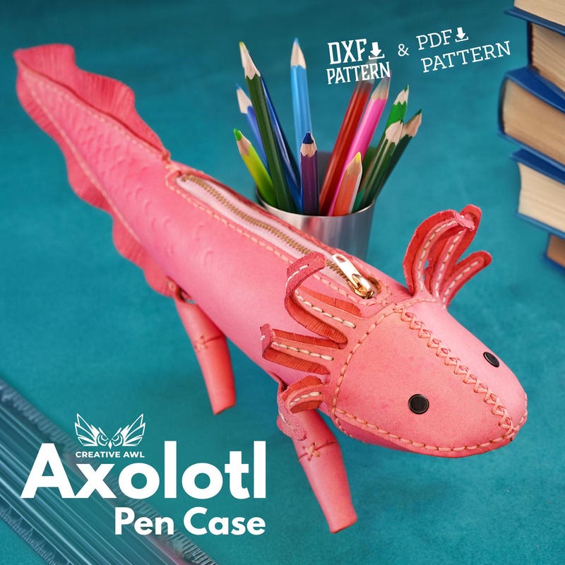 Axolotl Pencil - Etsy