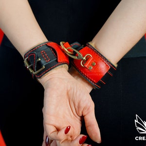 PDF & DXF Leather Handcuffs Pattern - Leather DIY Template - Etsy