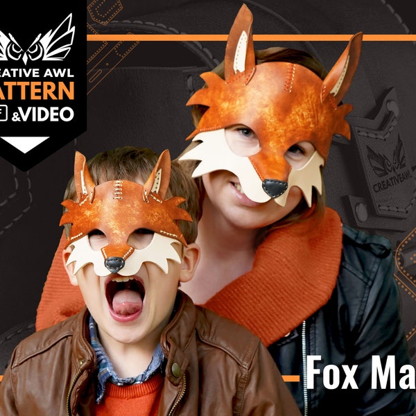 Fox Mask - Etsy