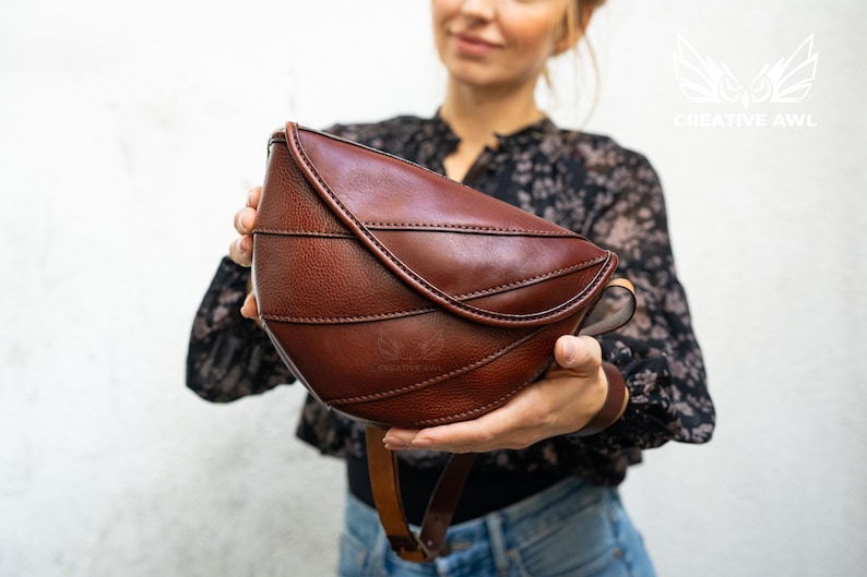 Chestnut Bag (PDF & DXF Files) DIY Leather Tutorial - Etsy
