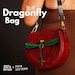 PDF & DXF Leather Dragonfly PDF Pattern - Etsy