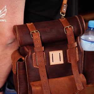 PDF & DXF Leather Roll-top Bag / or Backpack PDF Pattern - Etsy