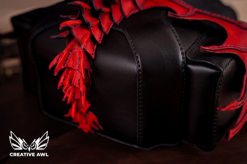 PDF & DXF Leather Dragon Backpack PDF Pattern - Etsy