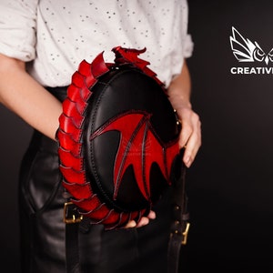 PDF & DXF Leather Serpent Dragon Bag PDF Pattern - Etsy