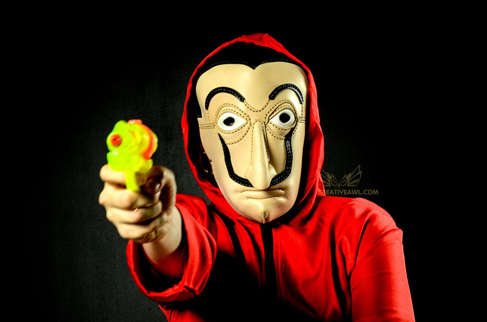 Leather Salvador Dali Mask Pattern: Halloween Cosplay (PDF & DXF) - Etsy