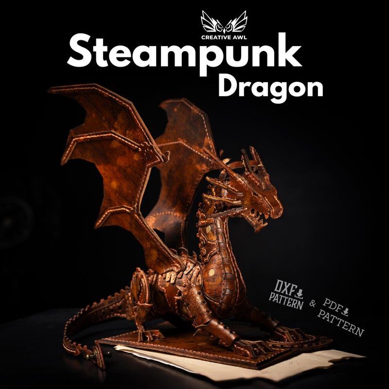 Dieselpunk Leather Patterns - Etsy