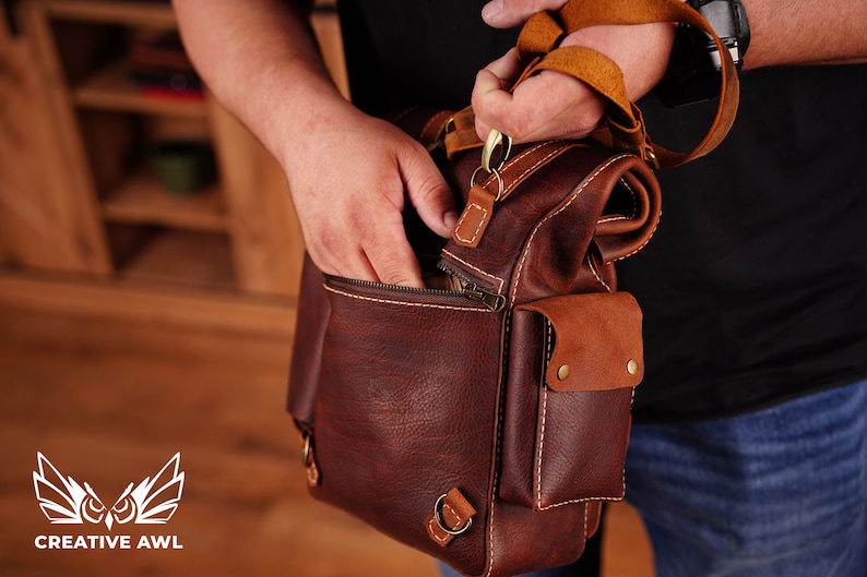 PDF & DXF Leather Roll-top Bag / or Backpack PDF Pattern - Etsy