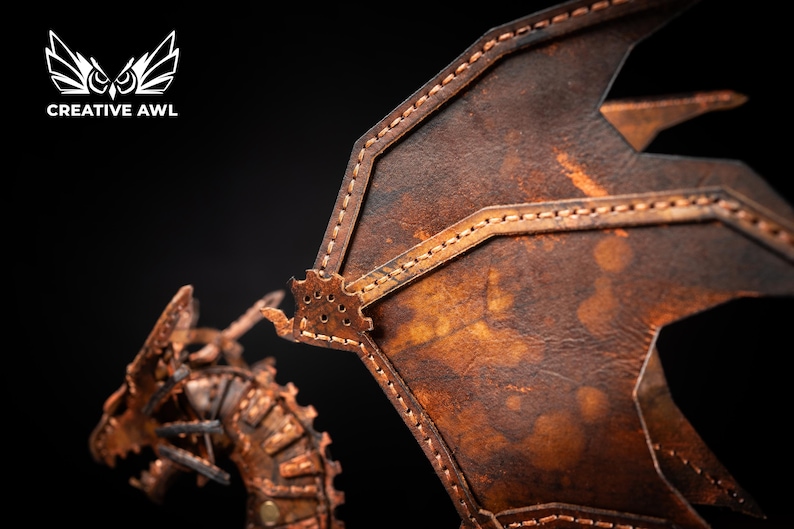 Steampunk Dragon PDF & DXF Pattern - Etsy