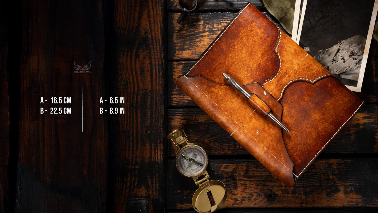 PDF & DXF Rustic Folio Pattern - PDF Template - Etsy