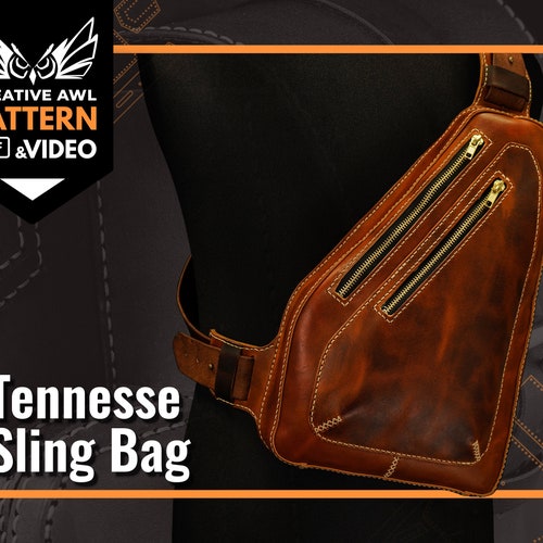 Leather Sling Bag Pattern Pdf Download Leather Pattern - Etsy