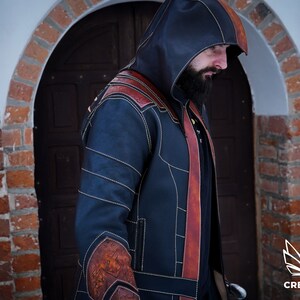 Assassin Leather Jacket Pattern: Cosplay Costume (PDF & DXF) - Etsy