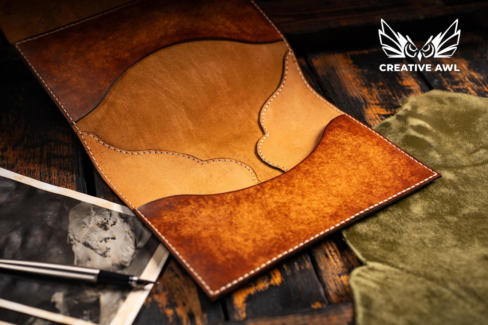 PDF & DXF Rustic Folio Pattern - PDF Template - Etsy