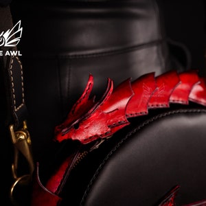 PDF & DXF Leather Serpent Dragon Bag PDF Pattern - Etsy