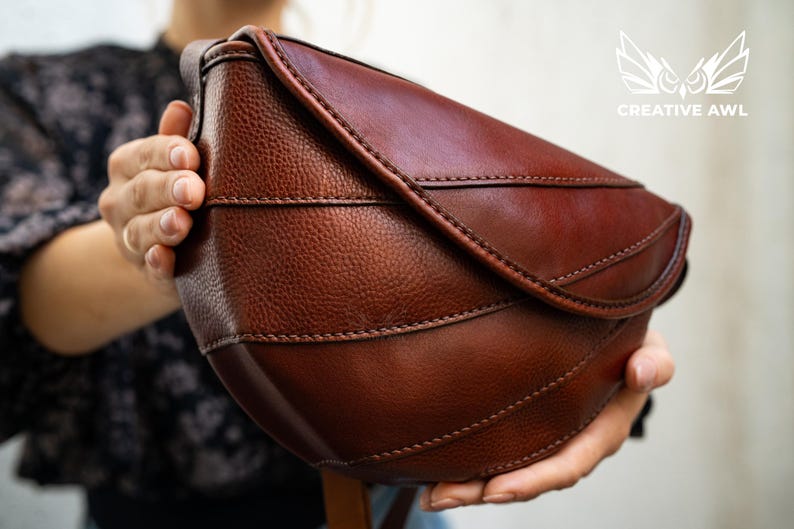 Chestnut Bag (PDF & DXF Files) DIY Leather Tutorial - Etsy