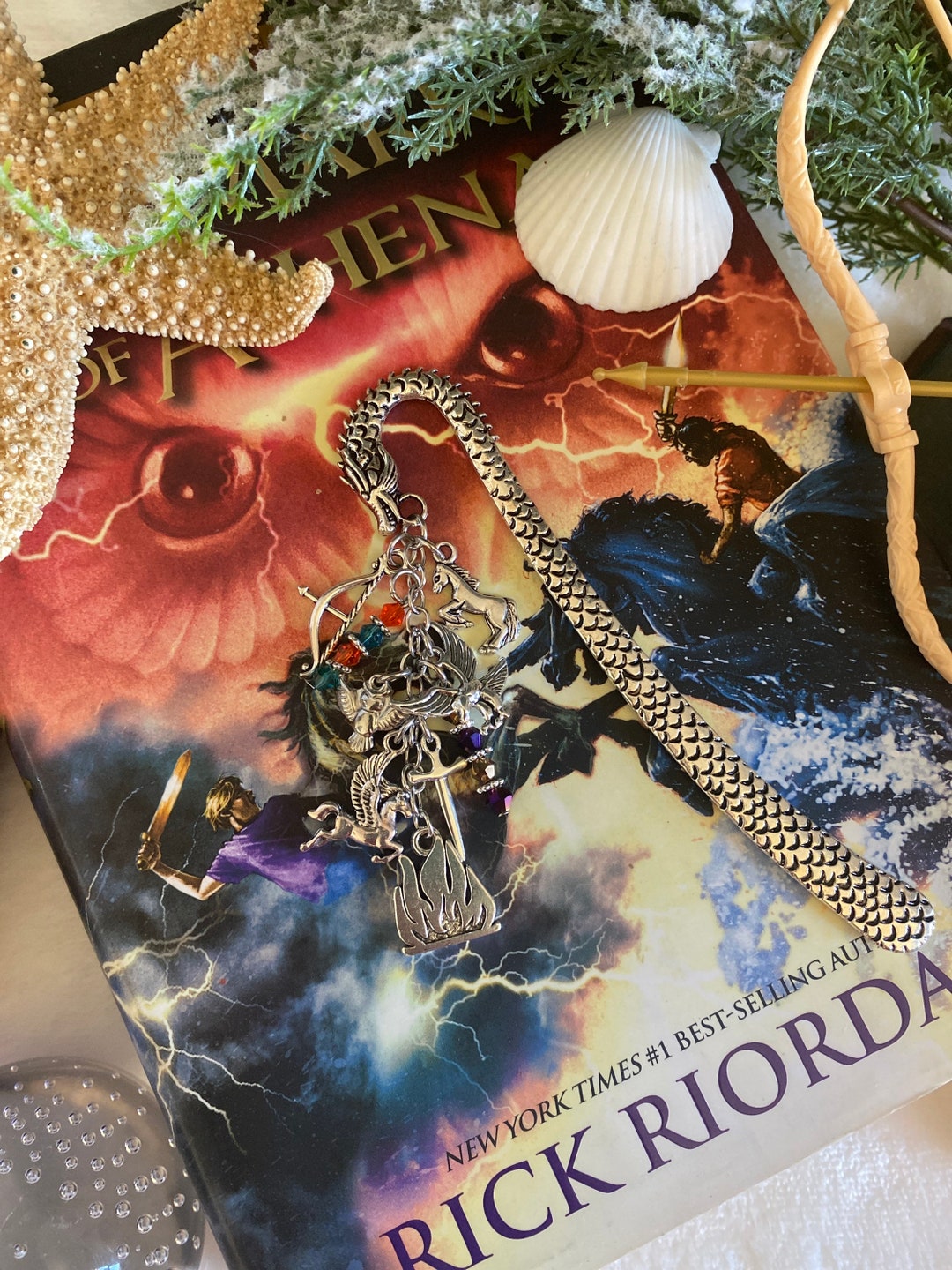 Heroes of Olympus Inspired Metal Bookmark - Etsy