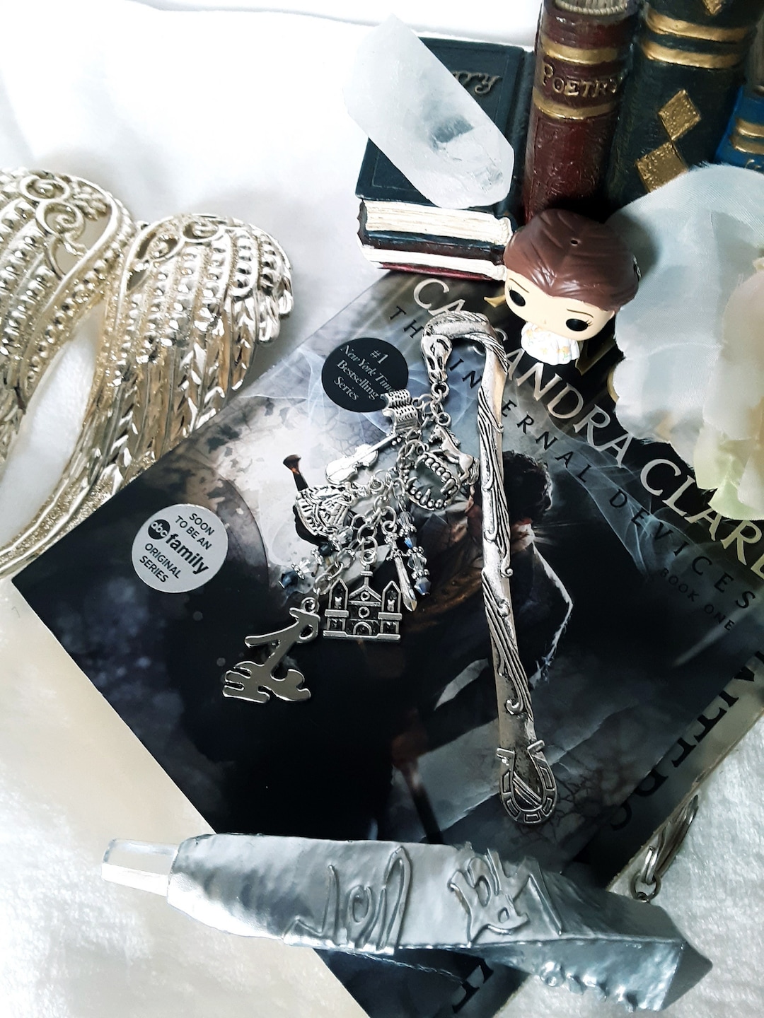 Clockwork Angel Inspired Metal Bookmark - Etsy