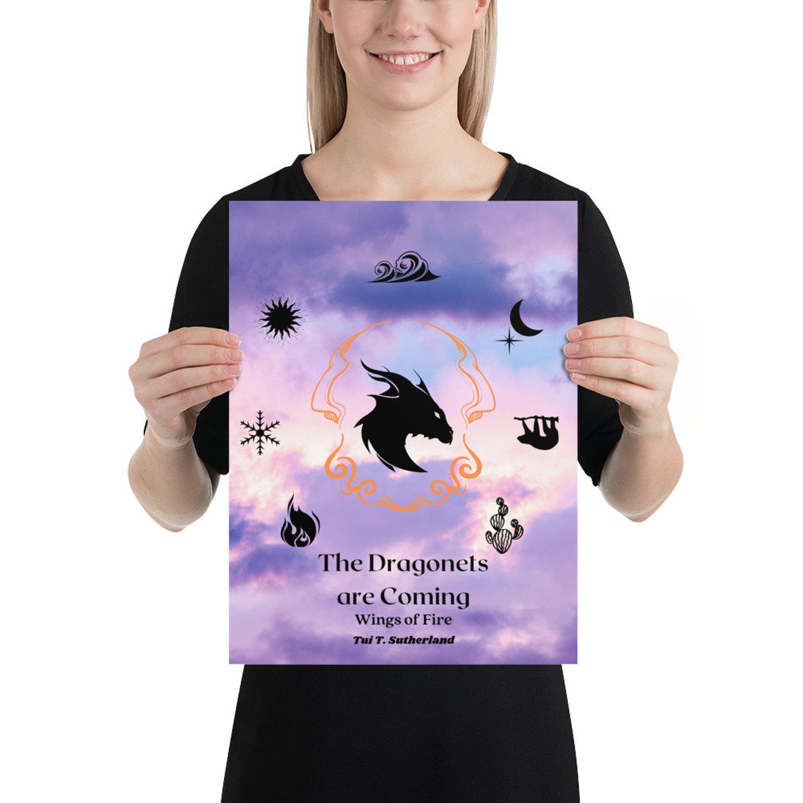 Wings of Fire Inspired Poster | Etsy