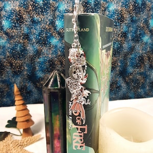 The Jade Mountain Prophecy Inspired Charm Bookmark - Etsy