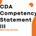 Fully Written CDA Competency Statement IV Sample Word Doc/ Save Time on ...
