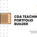 CDA Teaching Portfolio Builder Guide Google Docs Teacher - Etsy