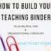 CDA Teaching Portfolio Builder Guide, Word Doc, Teacher Professionals ...