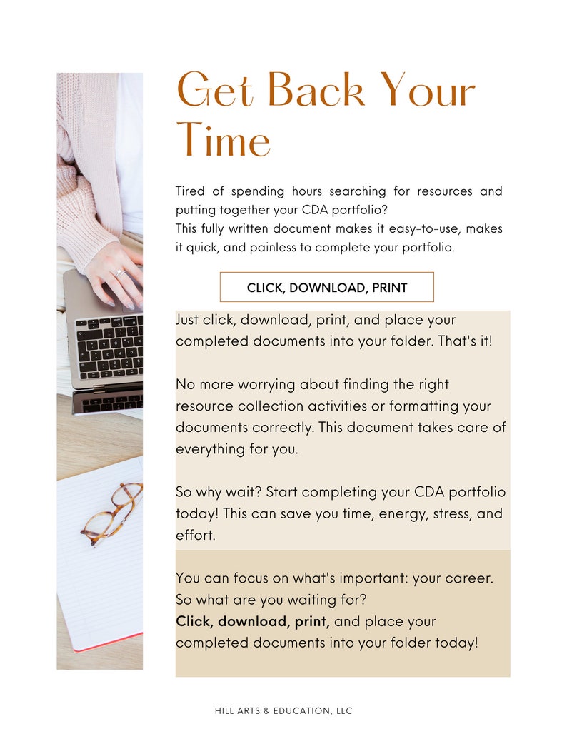 CDA Fully Written RC II 1-9 Learning Experiences Portfolio Builder ...