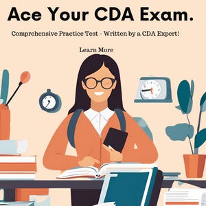 Ace Your CDA Exam With This Comprehensive Practice Test! - Etsy