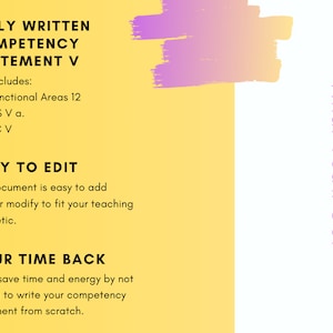 Fully Written CDA Competency V Statement + RC V Portfolio Builder Early ...
