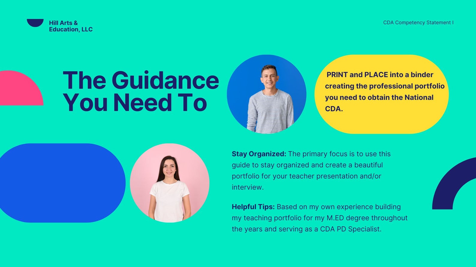 CDA FULLY WRITTEN Competency Statement I + Resource Collection Items 1 ...