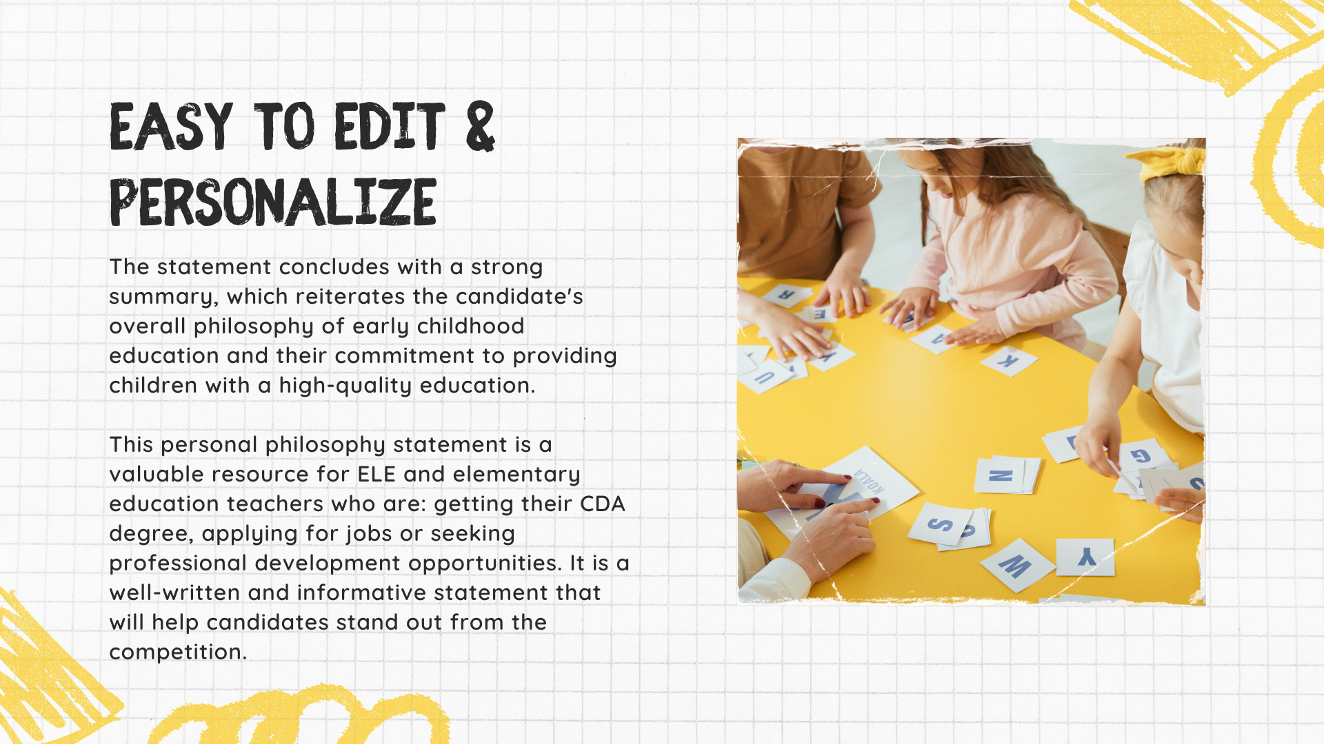 Thoroughly Written Professional Philosophy Statement Geared Toward CDA ...