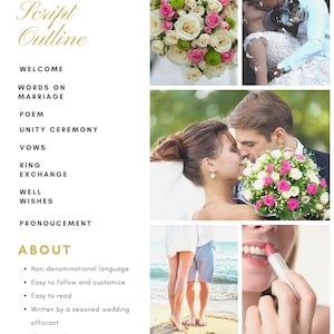 Make Their "i Do" Moment Perfect: Easy & Customizable Wedding Ceremony ...