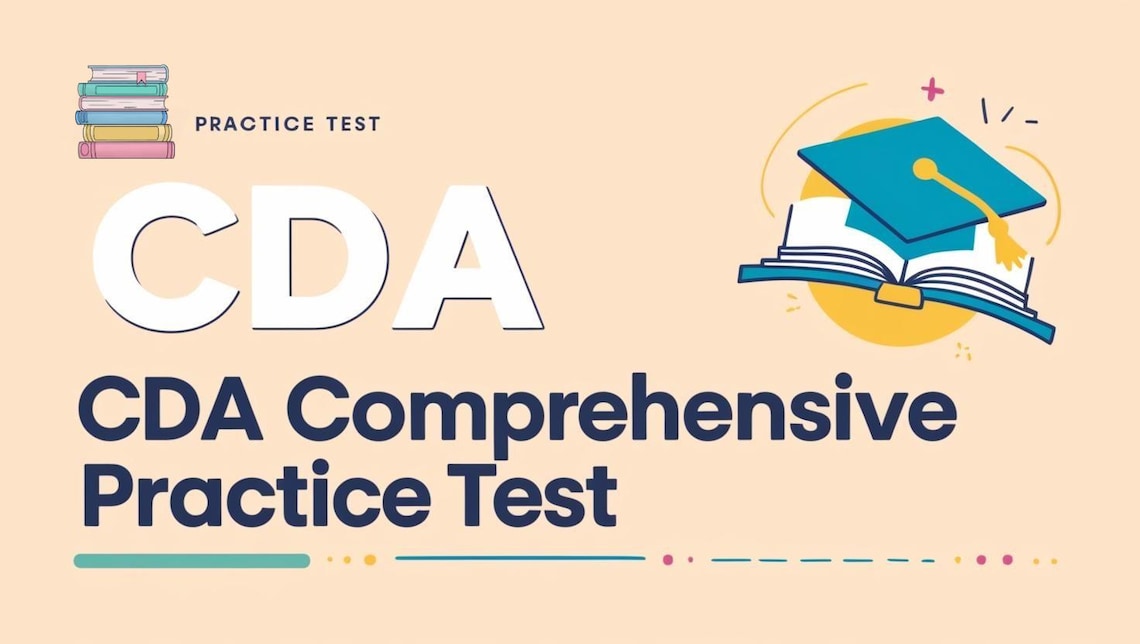 CDA Exam Prep Bundle: Practice Test (286 Questions) & Flashcards (28 ...