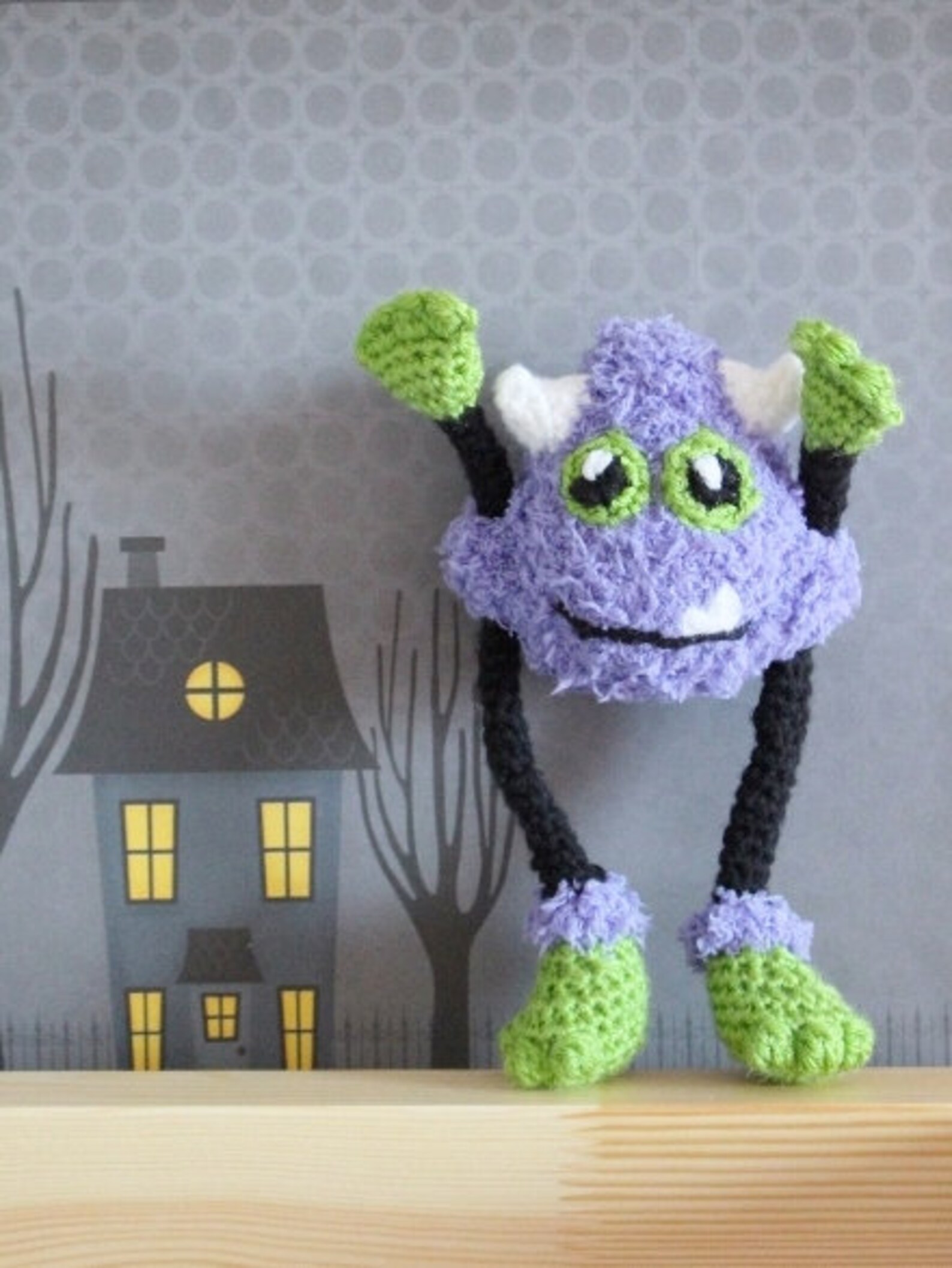 PDF Crochet Pattern Milo the Monster With Playful Limbs - Etsy