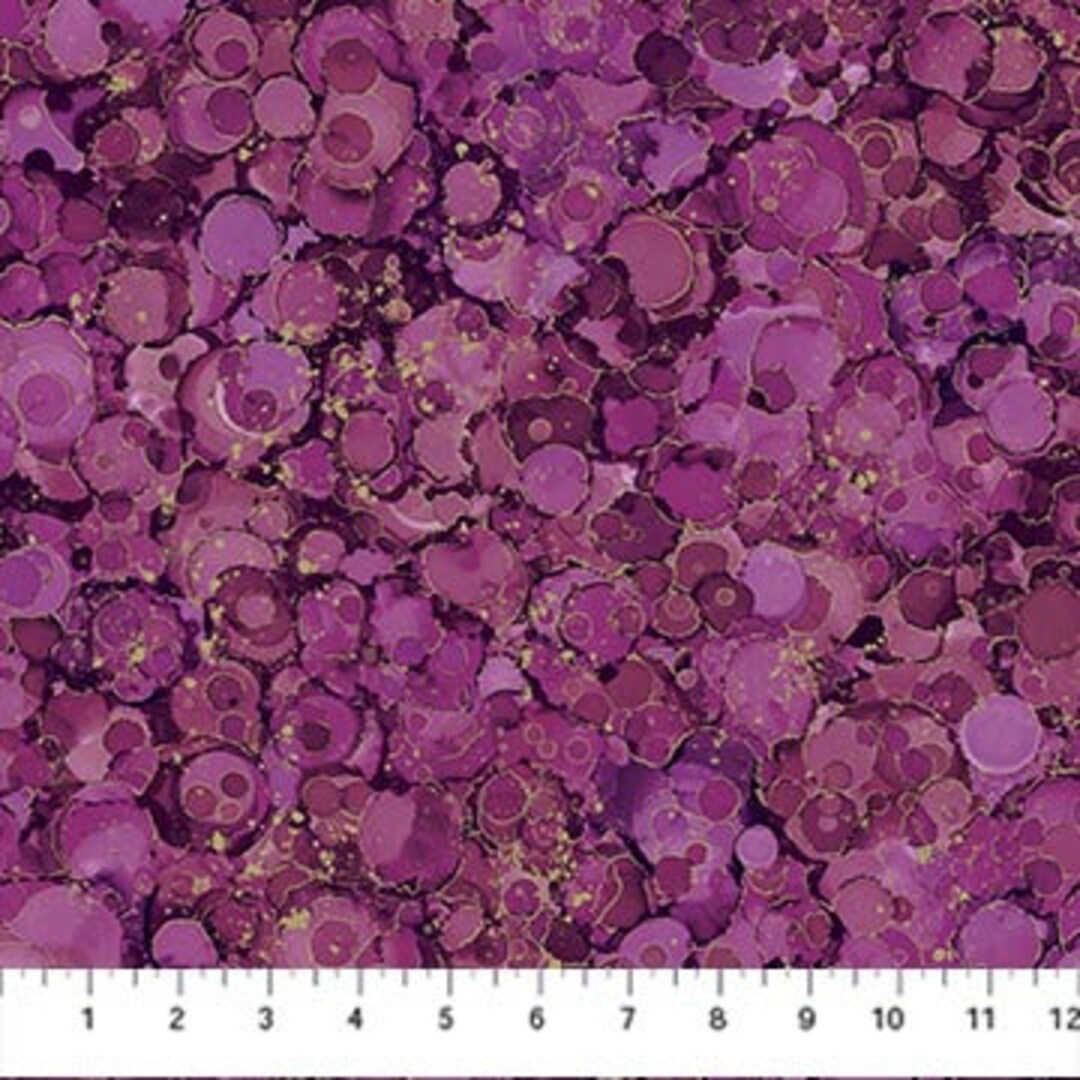 Midas Touch - Plum Bubble Texture- by Northcott Fabrics // Quilting ...