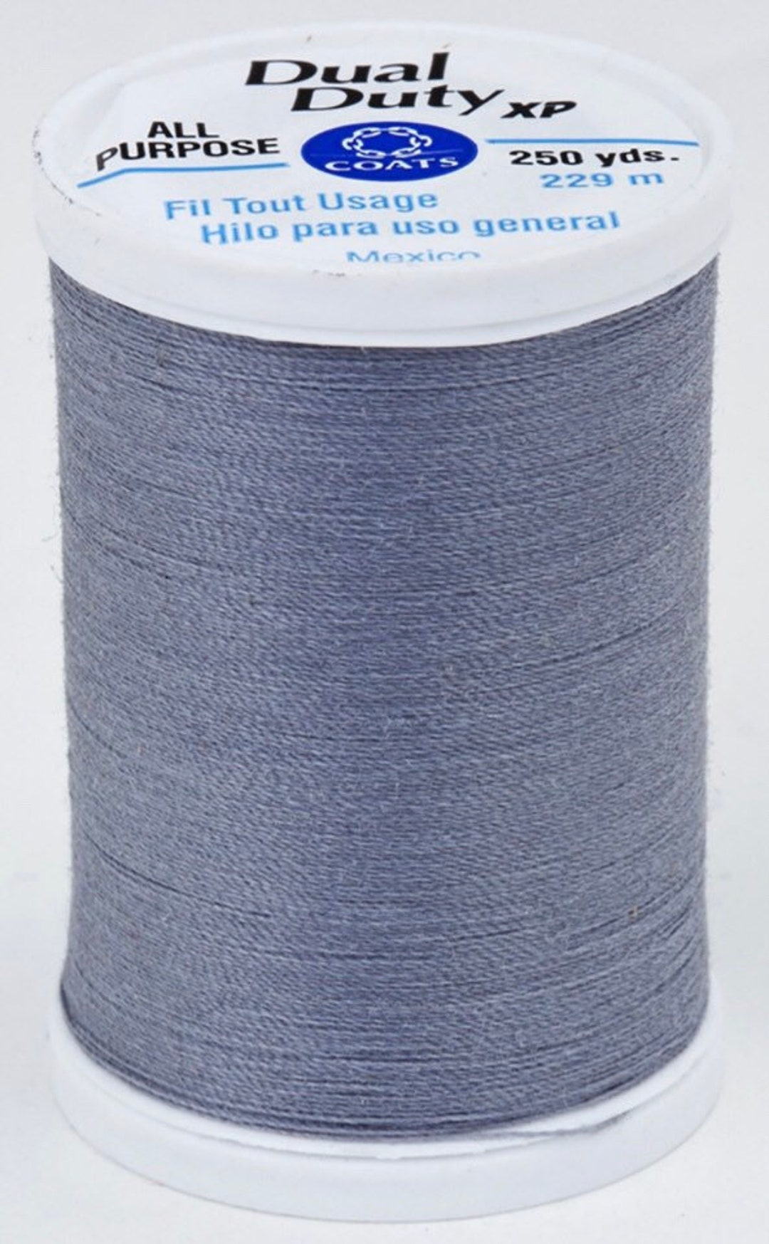 Light Silver Dual Duty XP Polyester Thread 250yds #S9100600 Coats ...